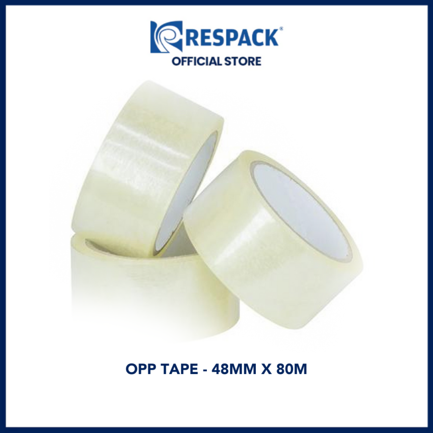 OPP Tape – 48mm x 80m – PackXpress by RESPACK