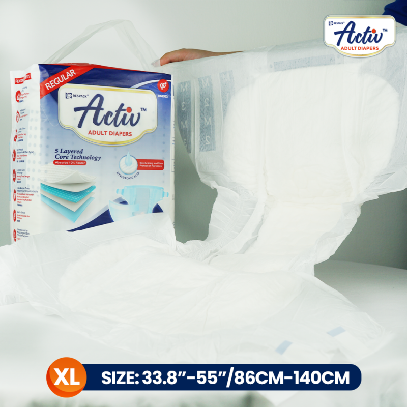 Activ™ REGULAR Adult Diapers Institutional Pack (XL) – PackXpress by ...