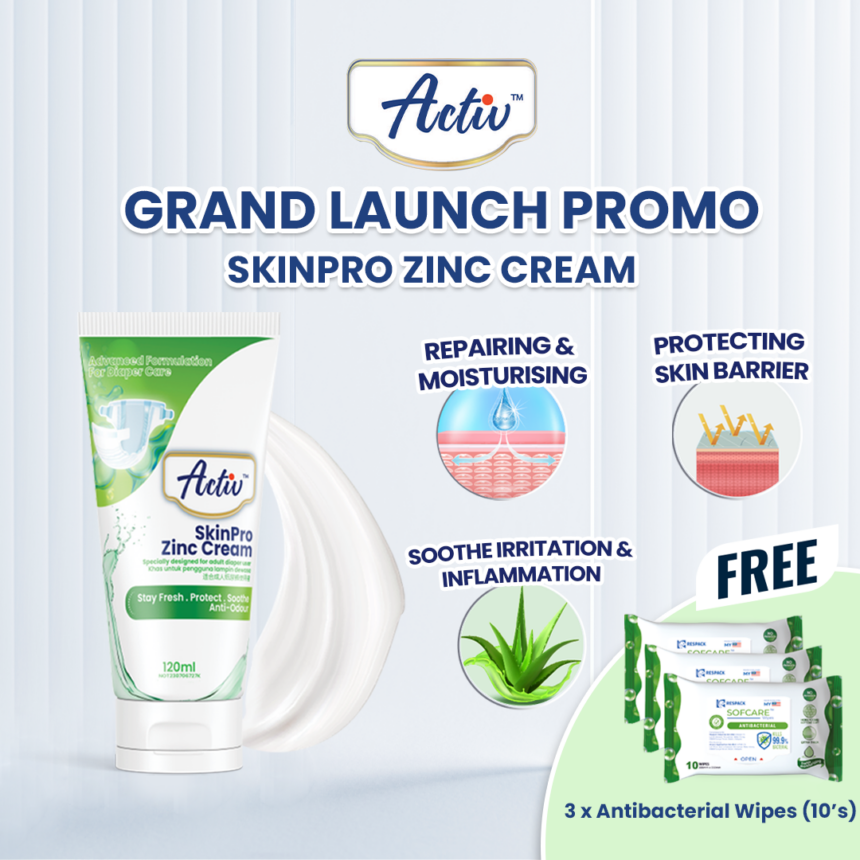 [BUY 1 FREE 2] Activ™ SkinPro Zinc Cream – PackXpress by RESPACK