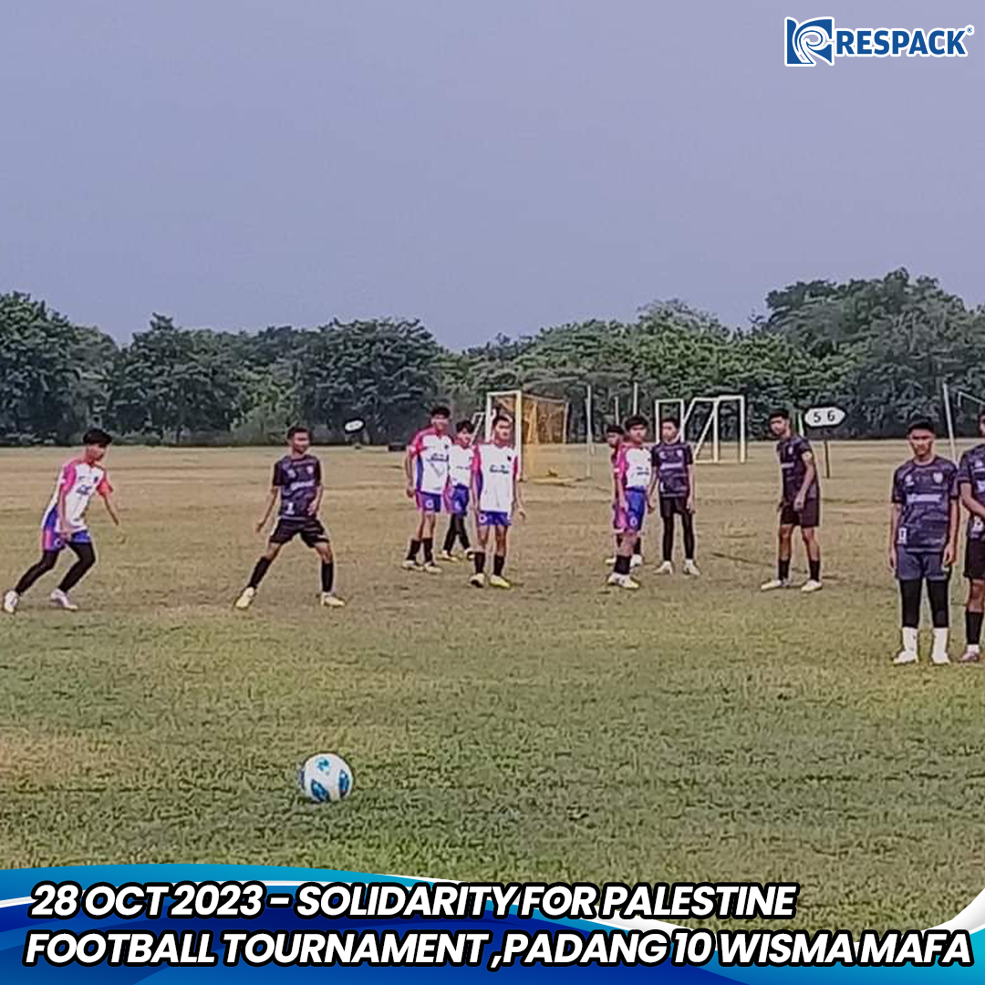 SOLIDARITY FOR PALESTINE FOOTBALL TOURNAMENT ,PADANG 10 WISMA MAFA ...