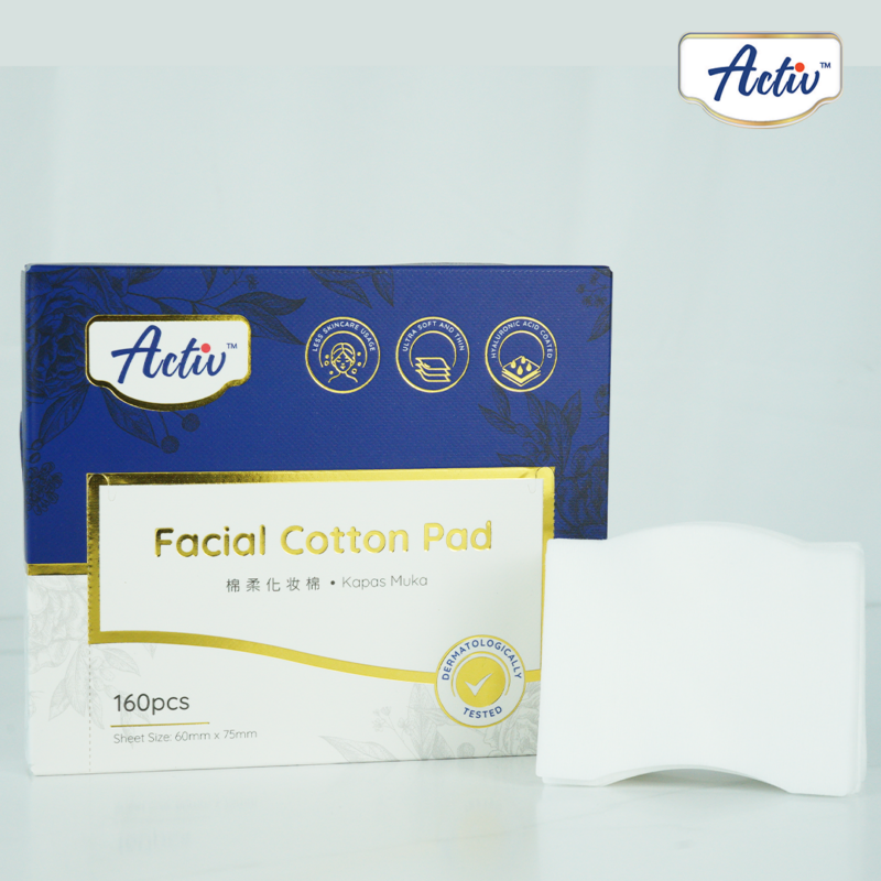 [BUY 5 AT RM30] Activ™ Facial Cotton Pad – PackXpress by RESPACK