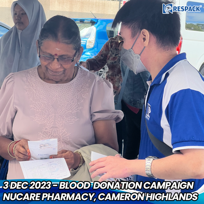 NUCARE PHARMACY BLOOD DONATION CAMPAIGN - PackXpress by RESPACK